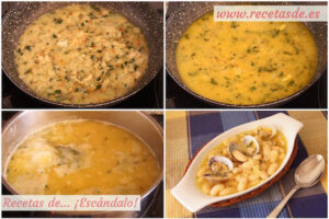 Fabes con almejas. Receta tradicional asturiana - Recetas de Escándalo