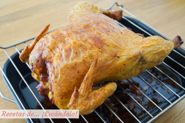 Receta de pollo al ast o l’ast en casa, el más rico y jugoso pollo ...