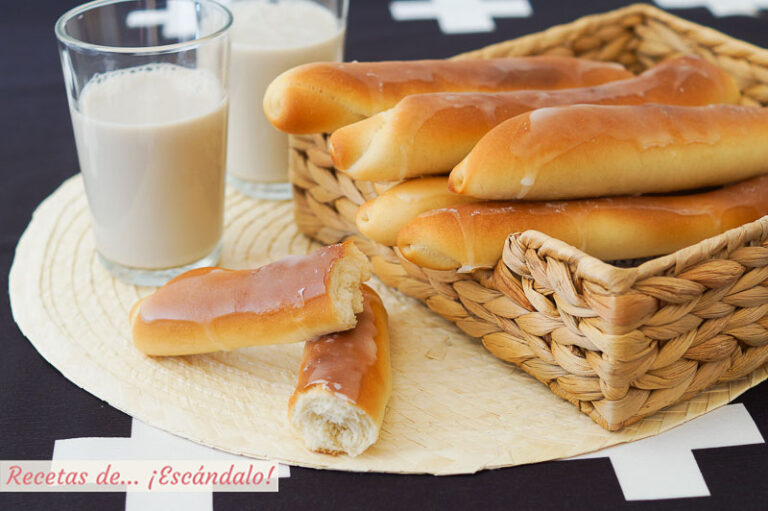 Receta de fartons caseros valencianos y horchata casera, muy fácil ...
